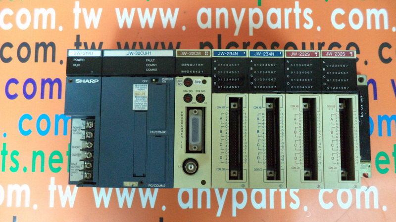 SHARP JW-22CM / JW-232S / JW-234N / JW-31PU / JW-32CUH1 / JW-26KB 整組販售 - PLC DCS SERVO Control ...